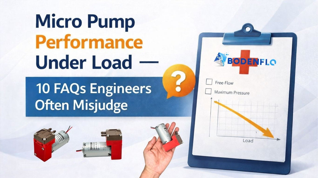 Micro Pump Performance Under Load – 10 Engineering FAQs | BODENFLO ...